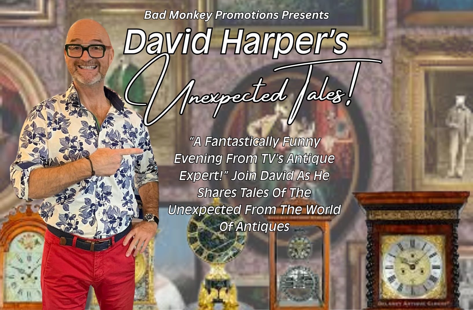 MEET & GREET - David Harper’s Unexpected Tales - Key Theatre, Peterborough